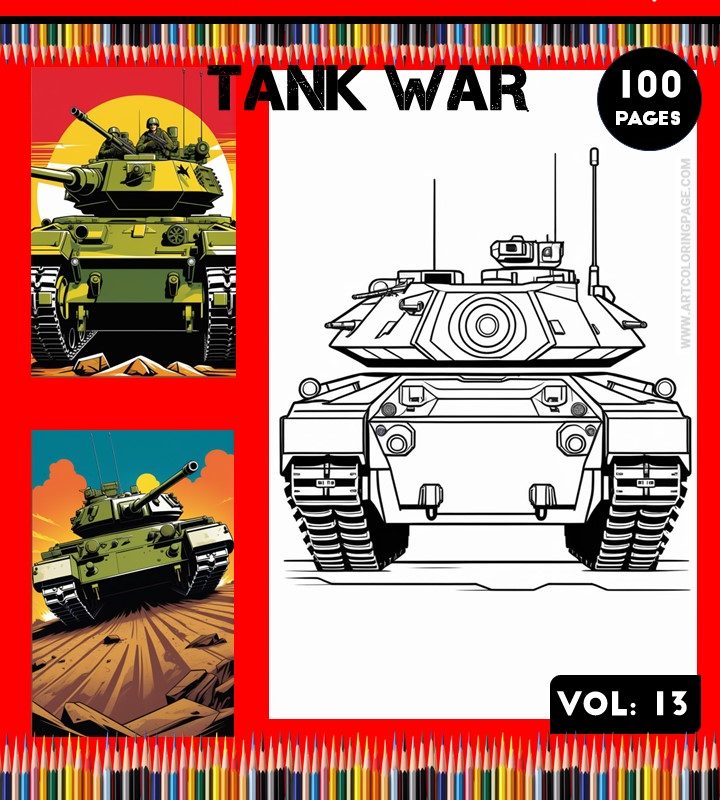 Tanks Coloring Pages Collections for All Ages