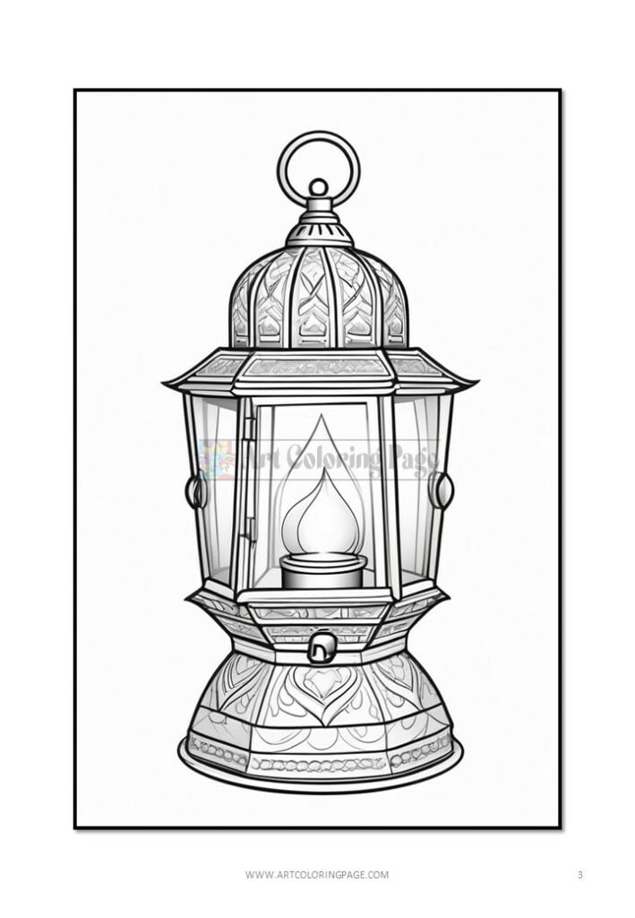 Celebrate Ramadan with Ramadan Coloring Pages VOL 1