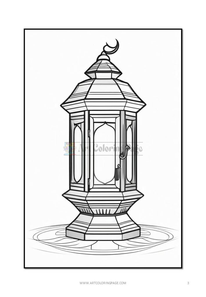 Celebrate Ramadan with Coloring Pages for Ramadan VOL 3
