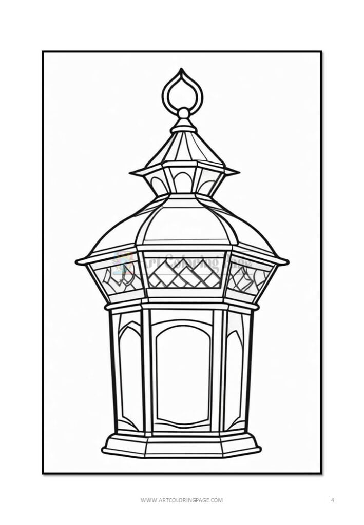 Discover Tranquility and Inspiration with Ramadan Colouring Book VOL 5