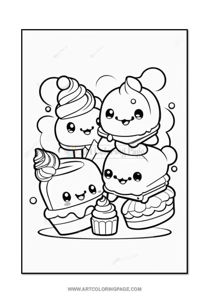 Dive into Sweet Fun with Cupcake Color Sheets Vol 6!