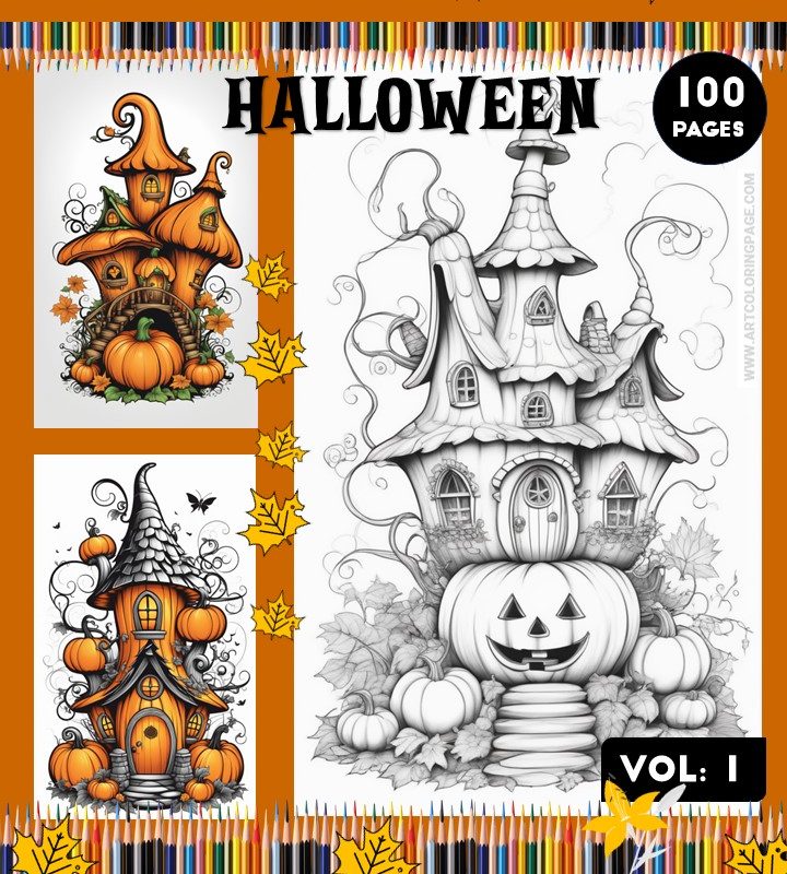 Pumpkin Coloring Catégorie - Art Coloring Page