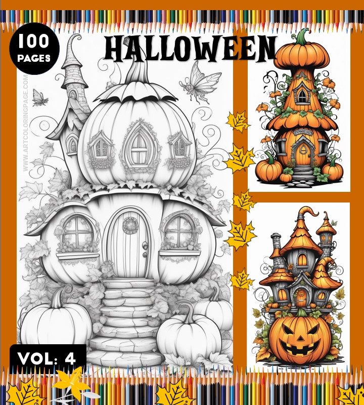 Pumpkin Coloring Catégorie - Art Coloring Page