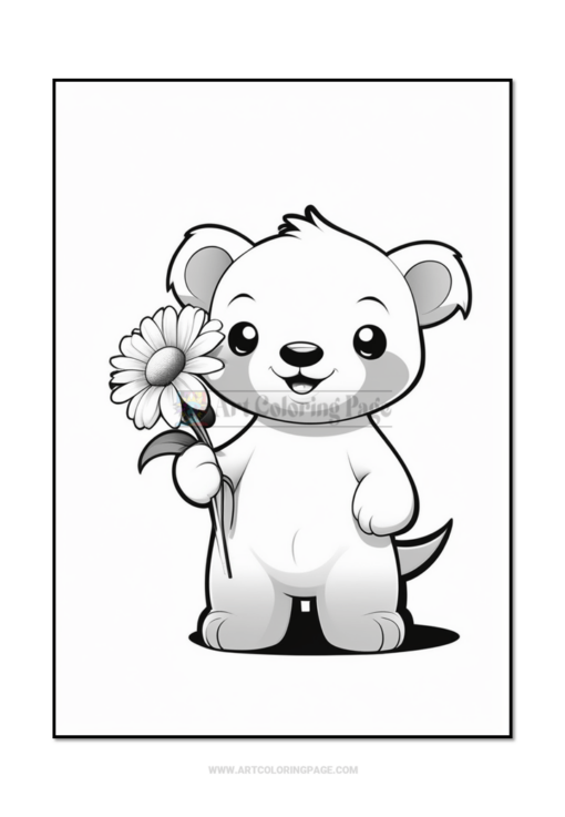 Embrace the Symphony of Nature with Animal Flower Coloring Vol:3